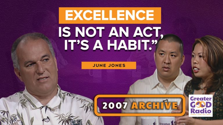 JUNE JONES - Greater Good Radio